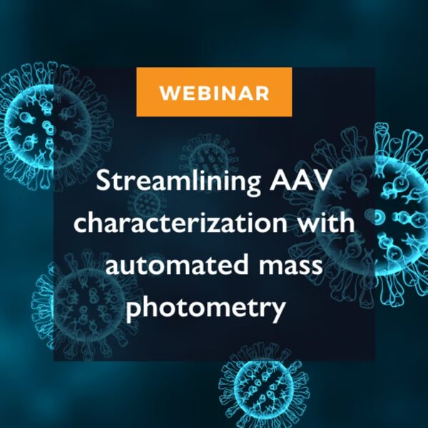 Mass photometry AAV calibration - Refeyn